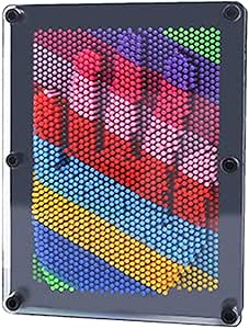 Kids Pin Art Toy | Rainbow Pin Art Board Toy - Classic Pin Impression ...