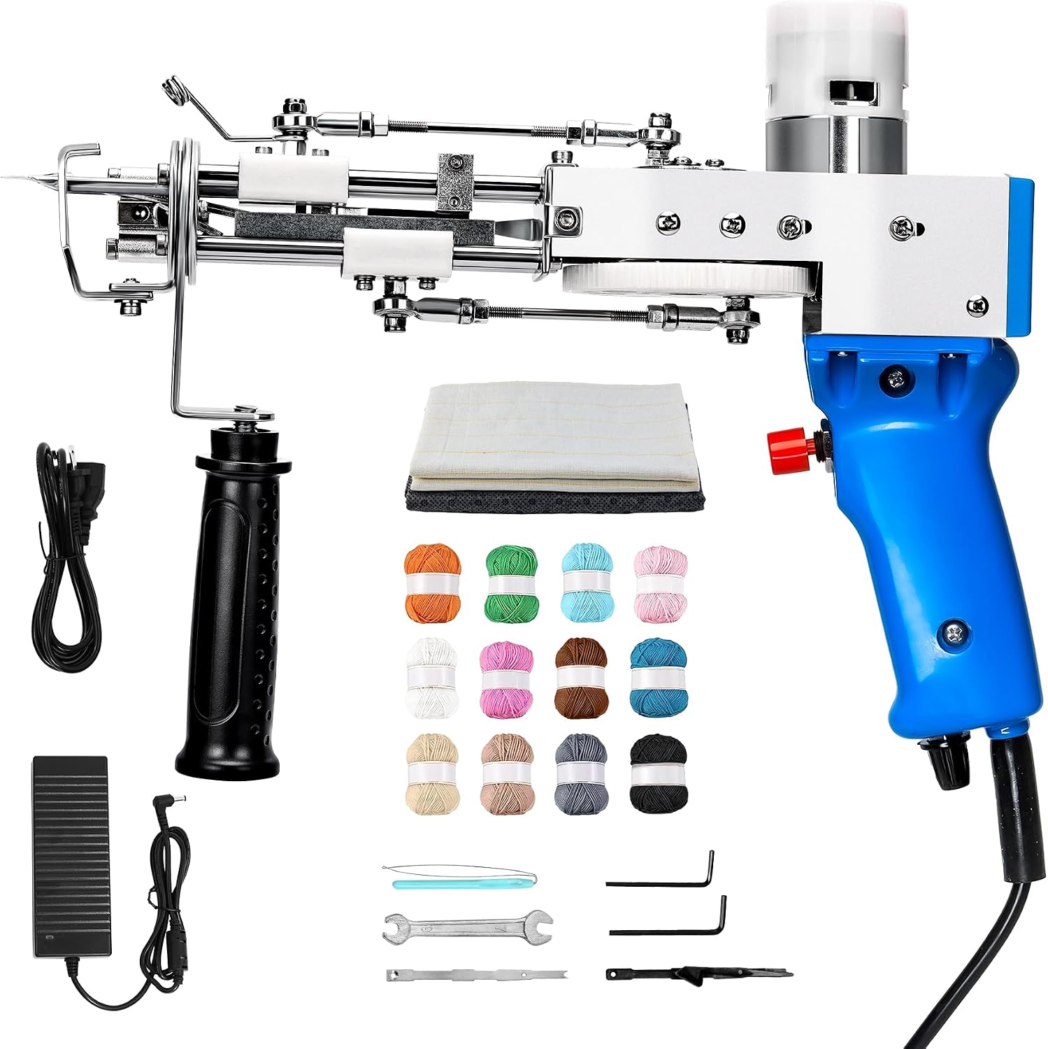 Amazon.com: Tufting Gun Kit, 2 in 1 Cut Pile/Loop Pile Carpet Tufting ...