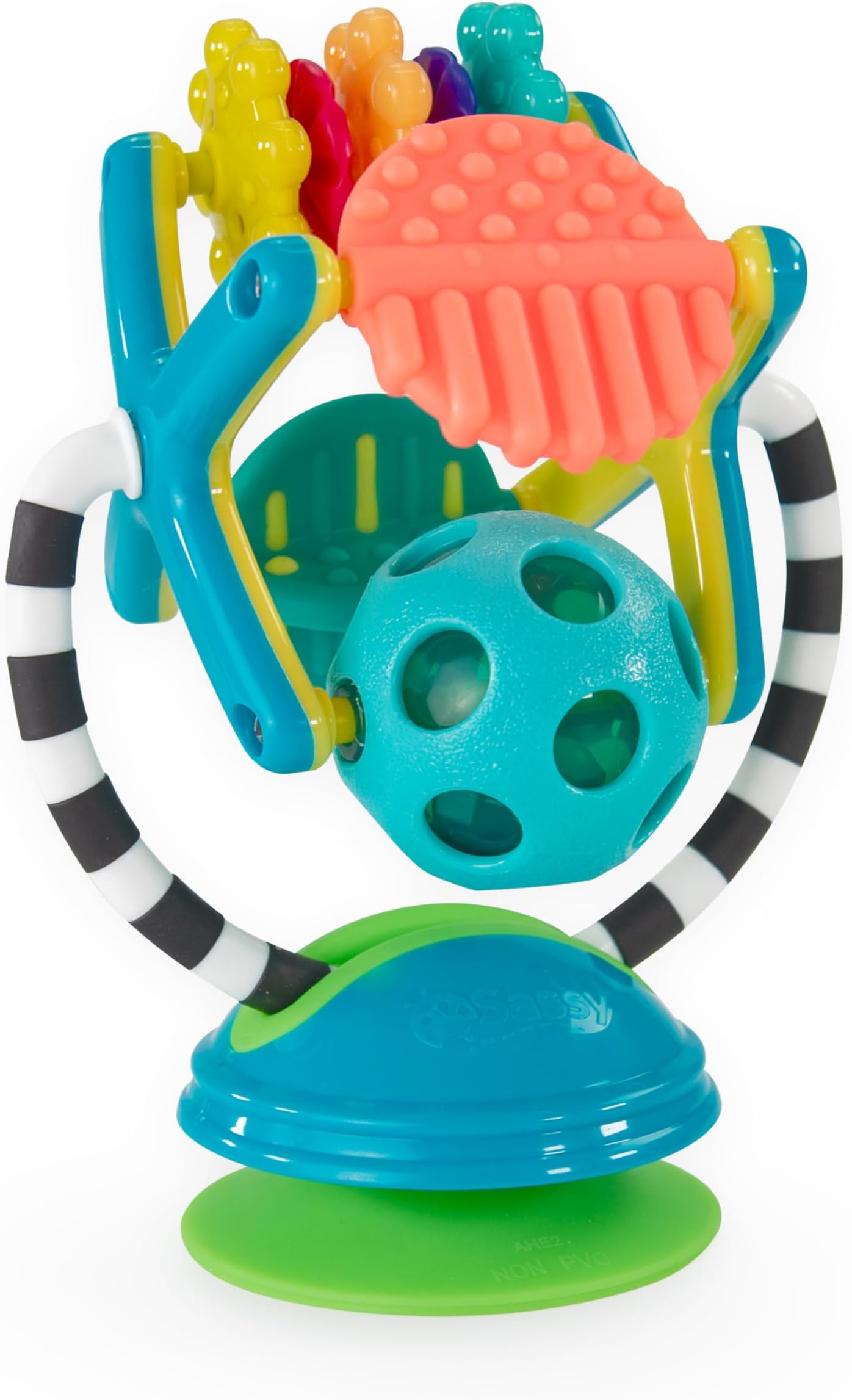 Amazon.com: Sassy Teethe & Twirl Sensation Station 2-in-1 Suction Cup ...