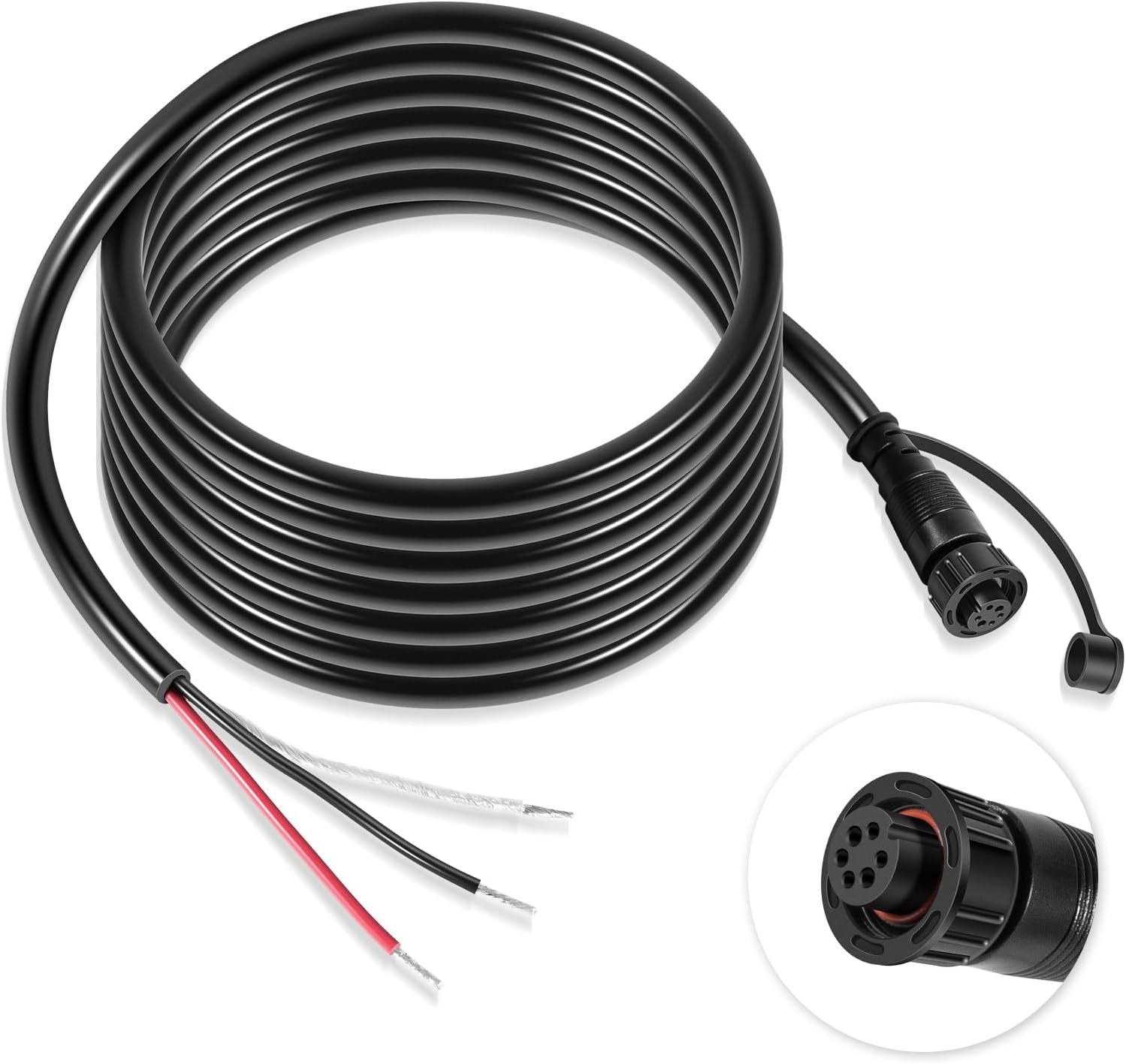 Amazon.com: PC 13 Power Cable Replace for Humminbird 720110-1, for APEX ...