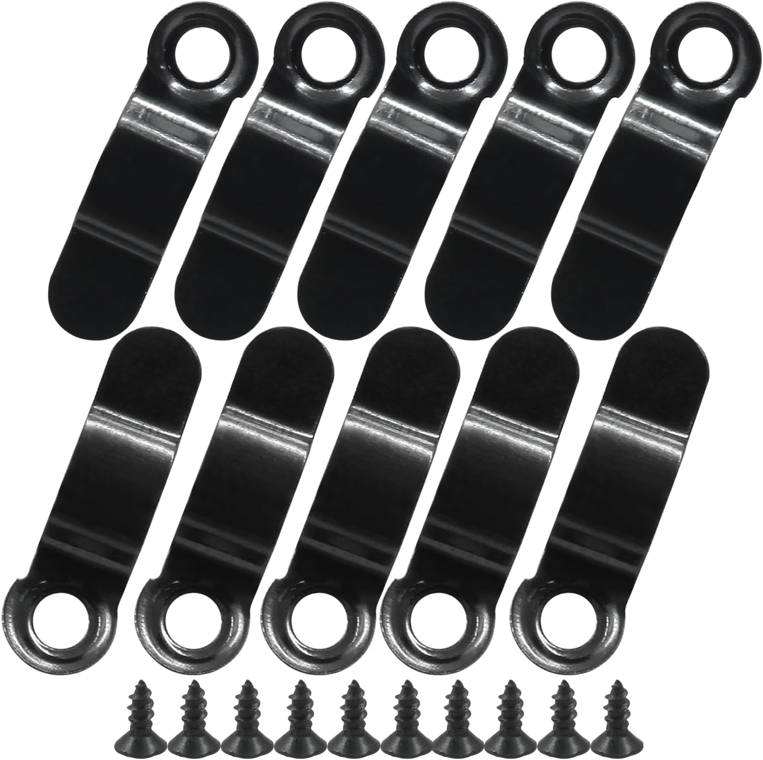 BokWin 100 Pcs Picture Frame Turn Button with Screws Metal Picture ...