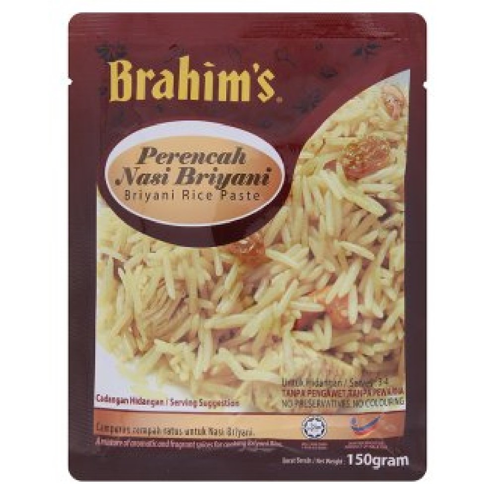 Amazon.com : Brahim's Paste 150g (Briyani Rice, 3 Packs) : Grocery ...
