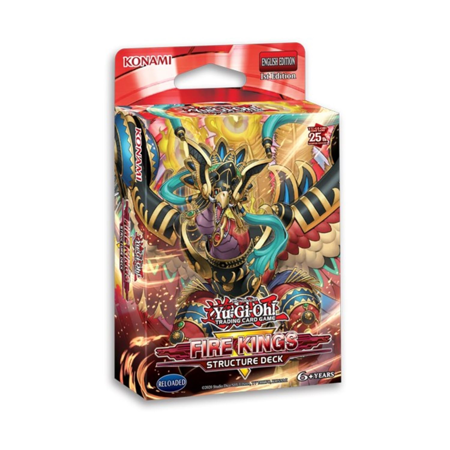 Konami Yu-Gi-Oh! Fire Kings Structure Deck : Amazon.com.mx: Juguetes y ...