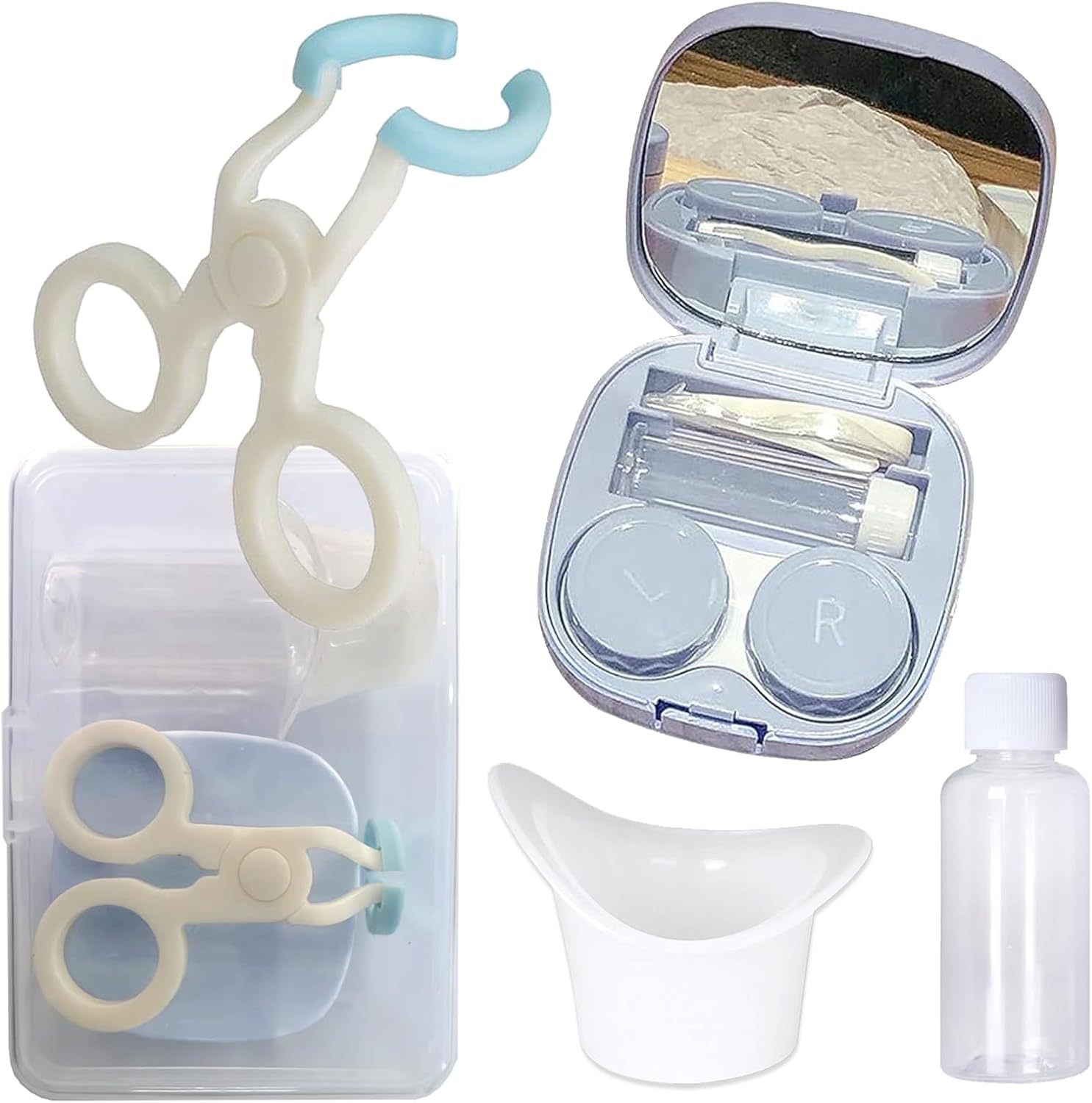 Amazon.com: Contact Lens Applicator Tool, Color Contact Lenses Wearing ...