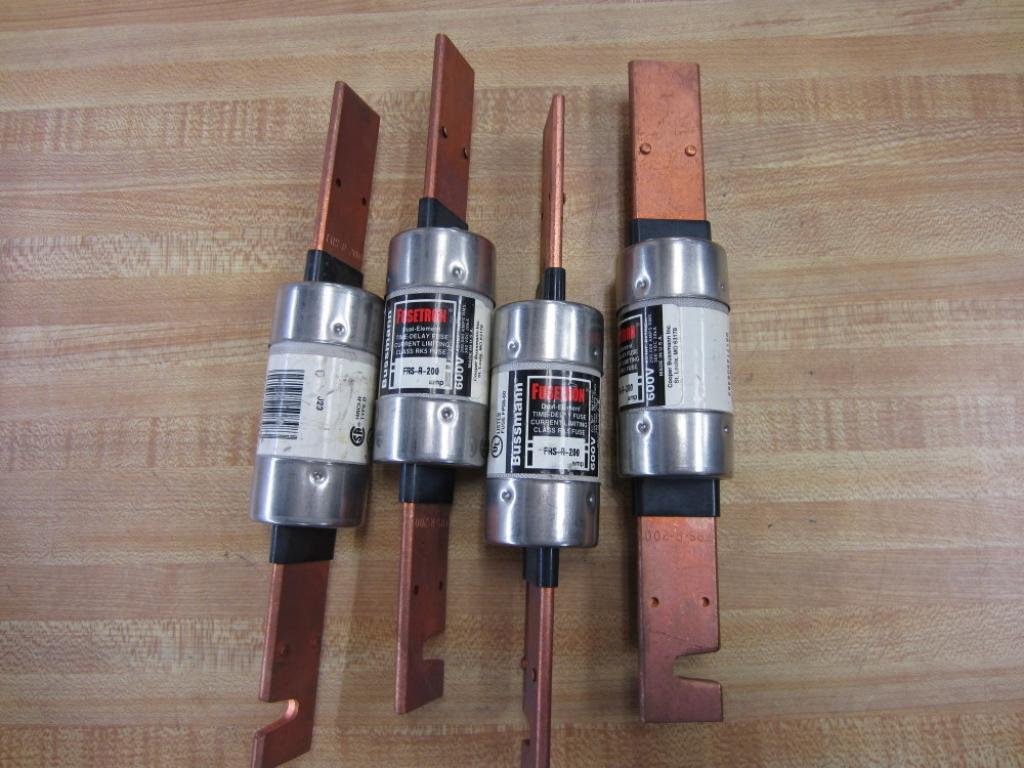 Bussmann FRS-R-200 Fuse FRSR200 (Pack of 4): Amazon.com: Tools & Home ...