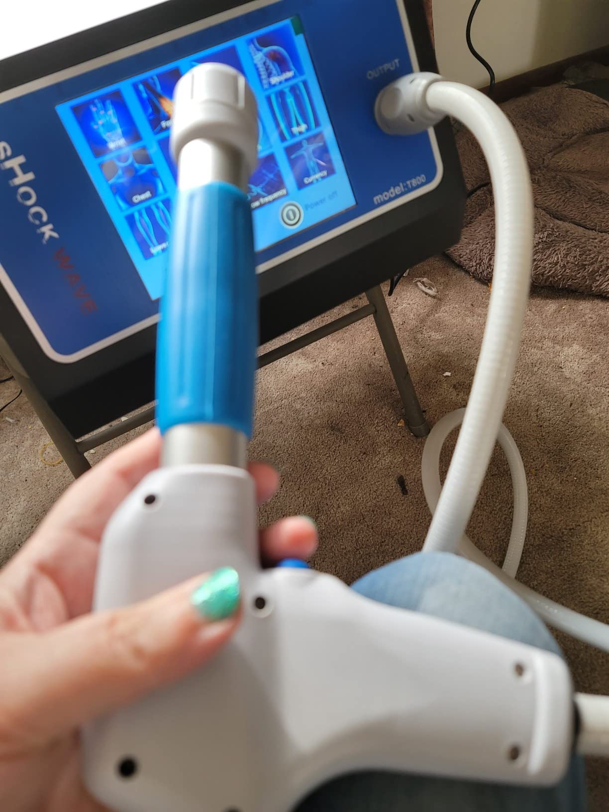 $71/mo - Finance Shockwave Therapy Machine Joint and Muscle Pain Relief ...