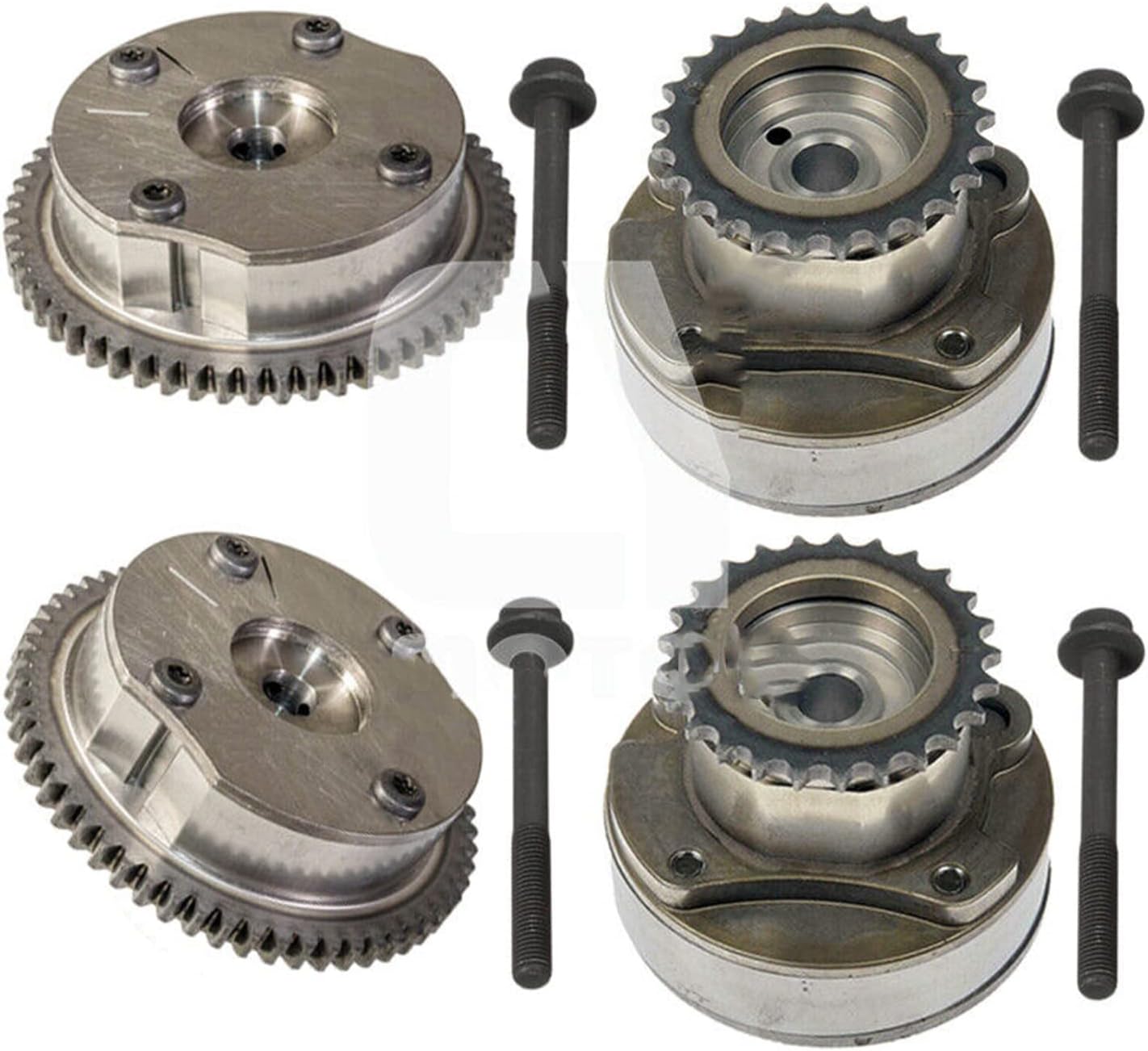 Amazon.com: cycwer 2pcs Camshaft Phaser Fits For 3.5L/3.7L Replace OE ...