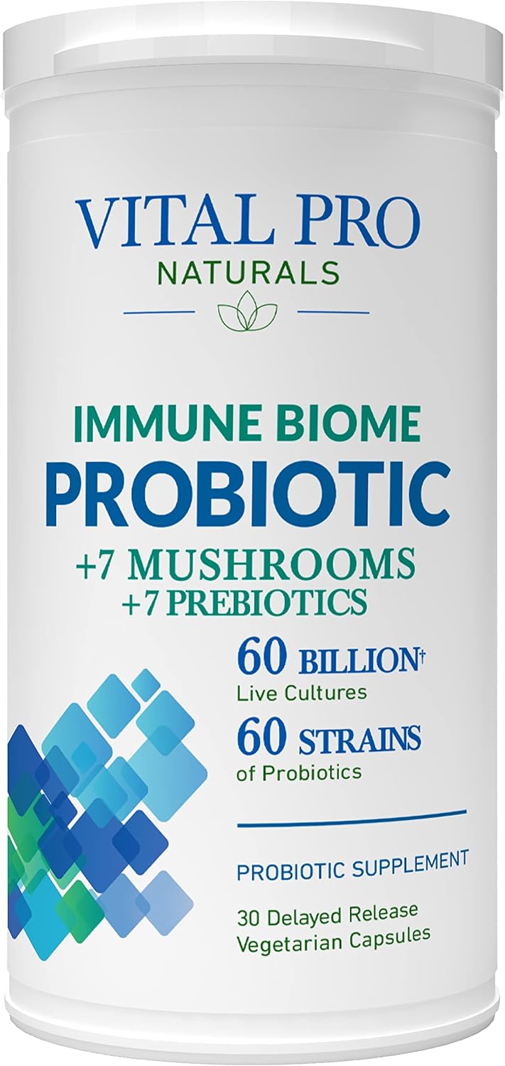 Amazon.com: Vital Pro Naturals - Immune Biome Shelf Stable Probiotic ...