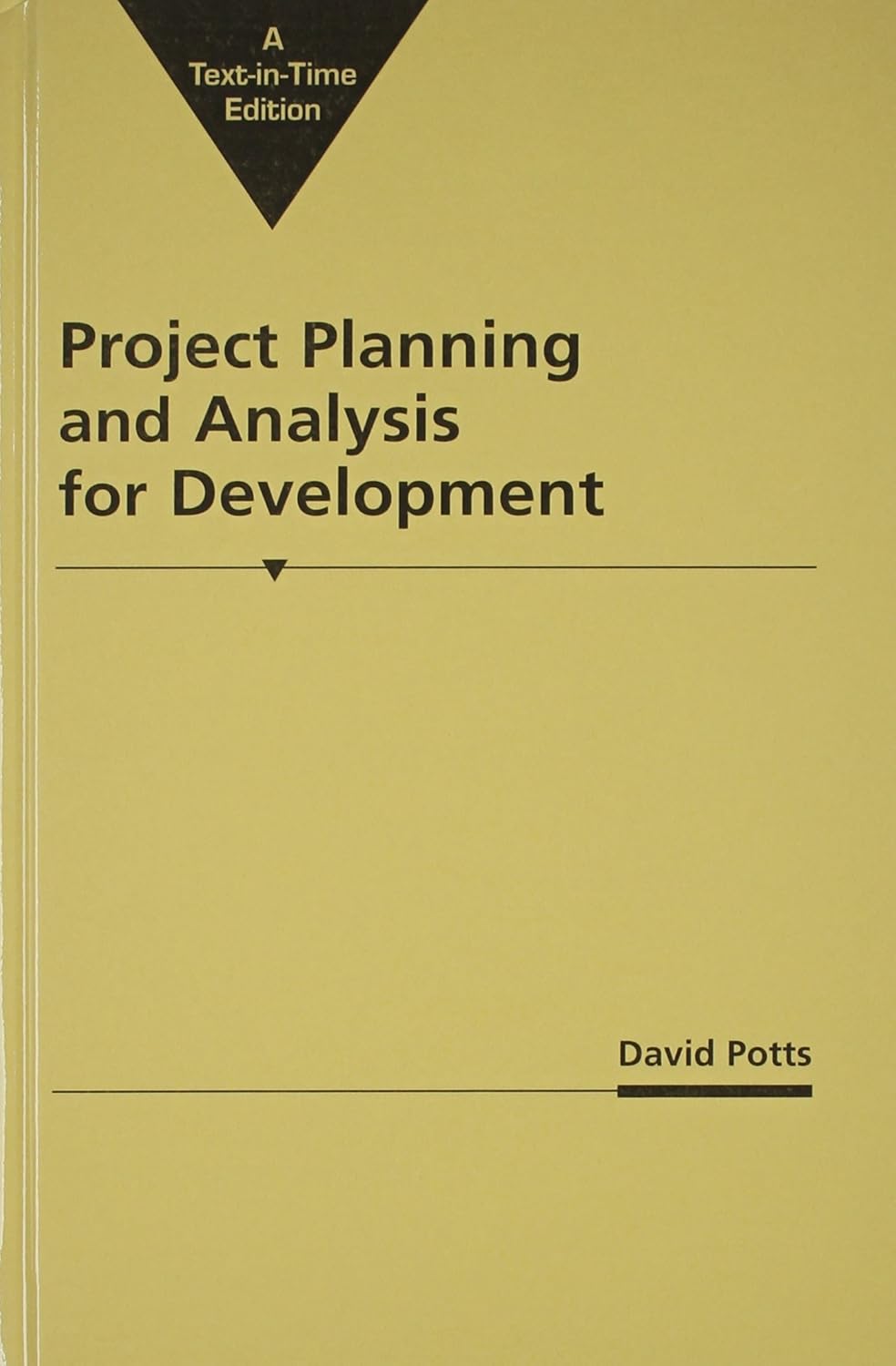 Project Planning and Analysis for Development: Amazon.co.uk: Potts ...