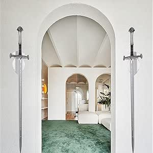 Amazon.com : Sword Plaque -Medieval Sword Display Plaque-（Transparent-2 ...