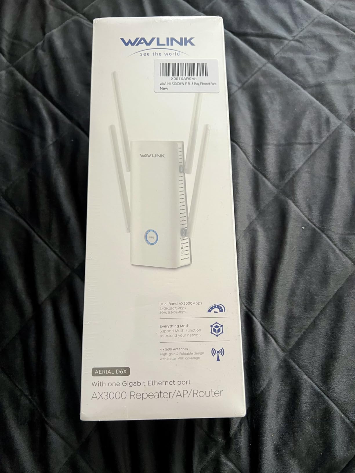 WAVLINK AX3000 Dual Band Wi-Fi 6 Range Extender, WiFi Extender Booster ...