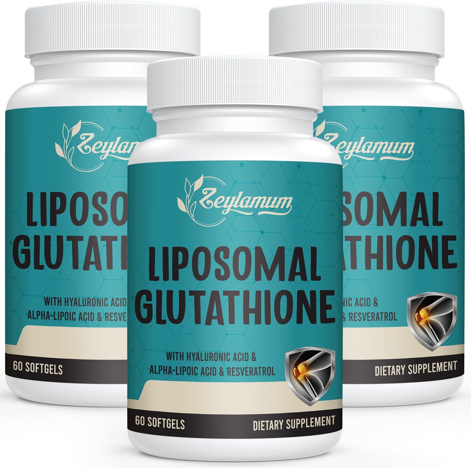 2400 Mg Liposomal Glutathione Softgels Max Absorption Active Form L ...