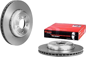 Amazon.com: Brembo 09.C409.13 Composite two piece UV Coated vented ...