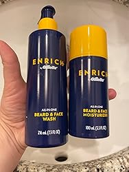 Amazon.com : Gillette Enrich Beard & Face Care Starter Kit for Men ...