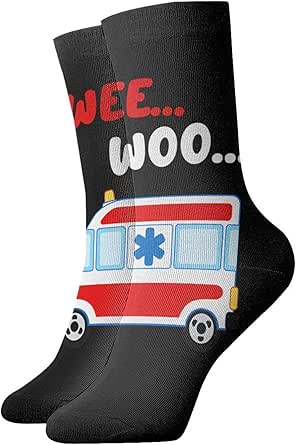 Amazon.com: WFCMJ Wee Woo Ambulance Amr Funny Ems Emt Paramedic Running ...