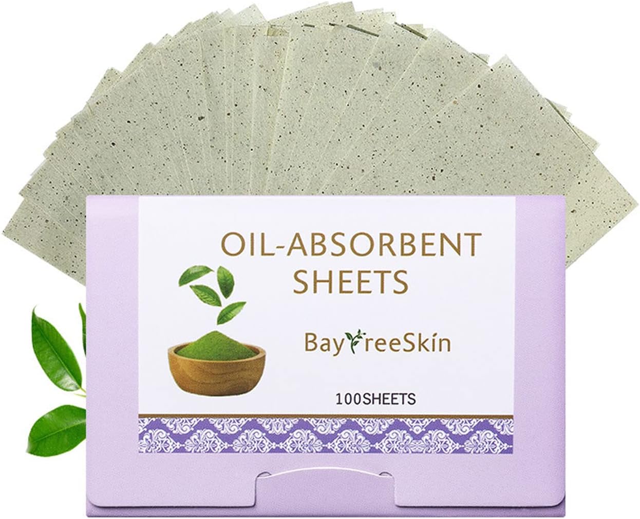 Amazon.com: 100 Sheets Makeup Blotting Paper Soft Oil Absorbing Tissues ...