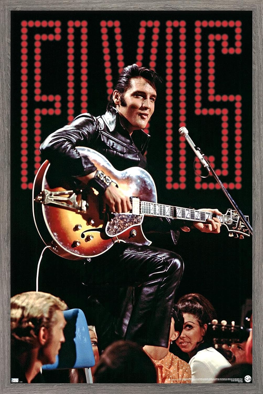Amazon.com: Elvis Presley - 68 Concert Wall Poster, 34L" x 22.4W ...