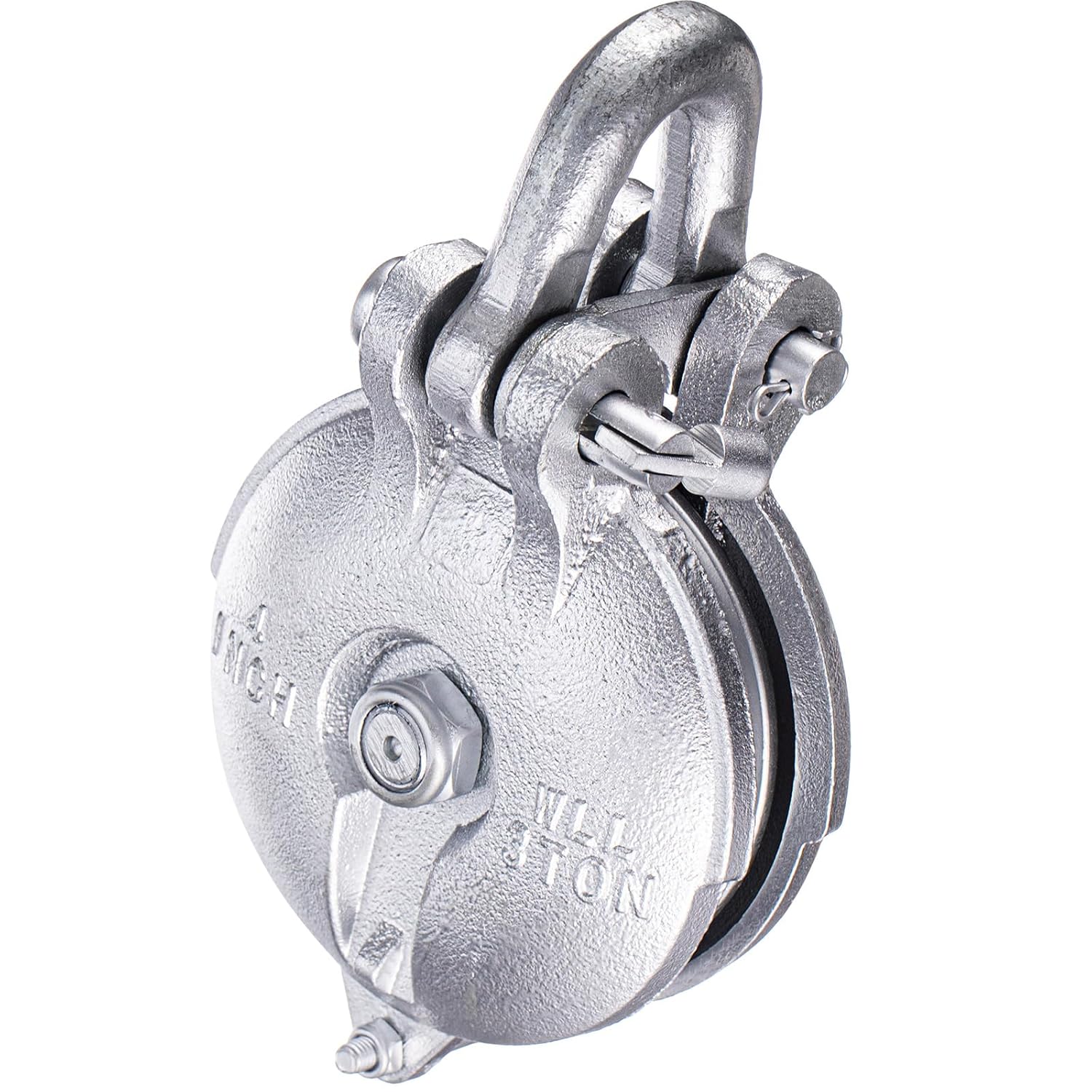 Zonon Yarding Block with Shackle and Pin, Snatch Block Pulley Wire Rope ...