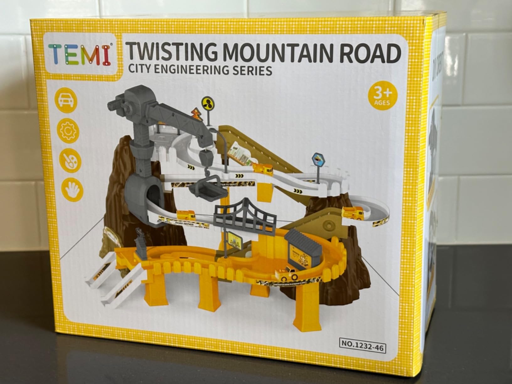 $11/mo - Finance TEMI Boys Race Track Car Garage Parking Adventure Toy ...