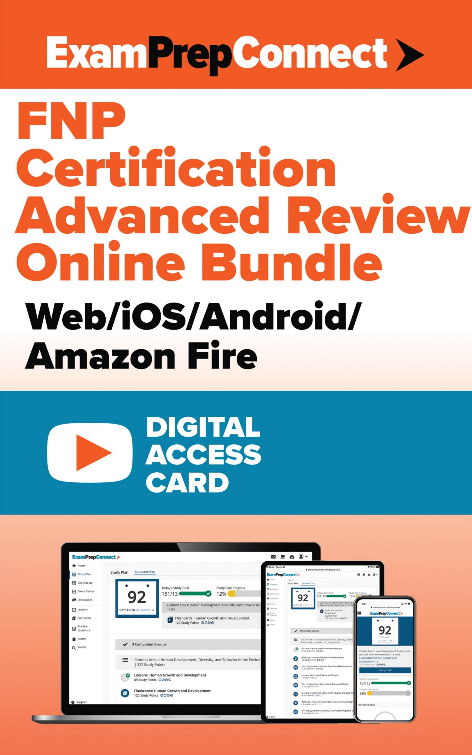 FNP Certification Advanced Review Online Bundle (Digital Access Card ...