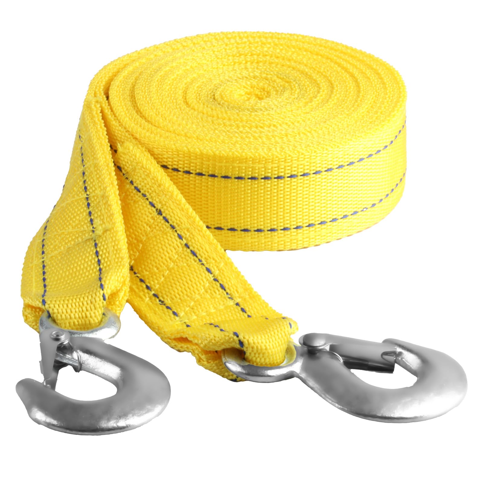 Amazon.com: QBXMY7 Tow Straps Heavy Duty with Hooks, 2" x 16.4 Ft ...