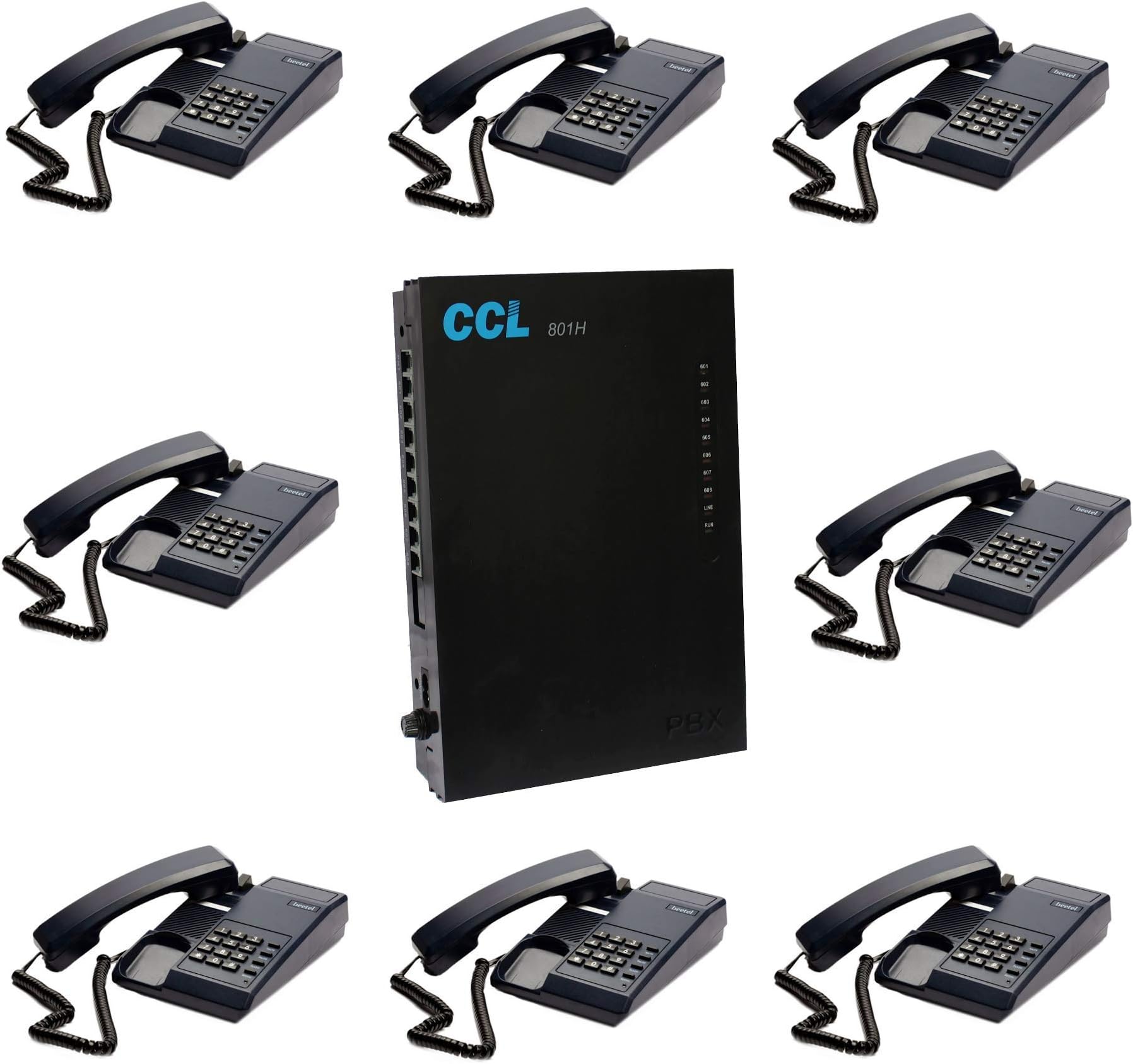 Copper Connection EPABX 108 Corded Intercom System with x 8 Beetel (C11 ...