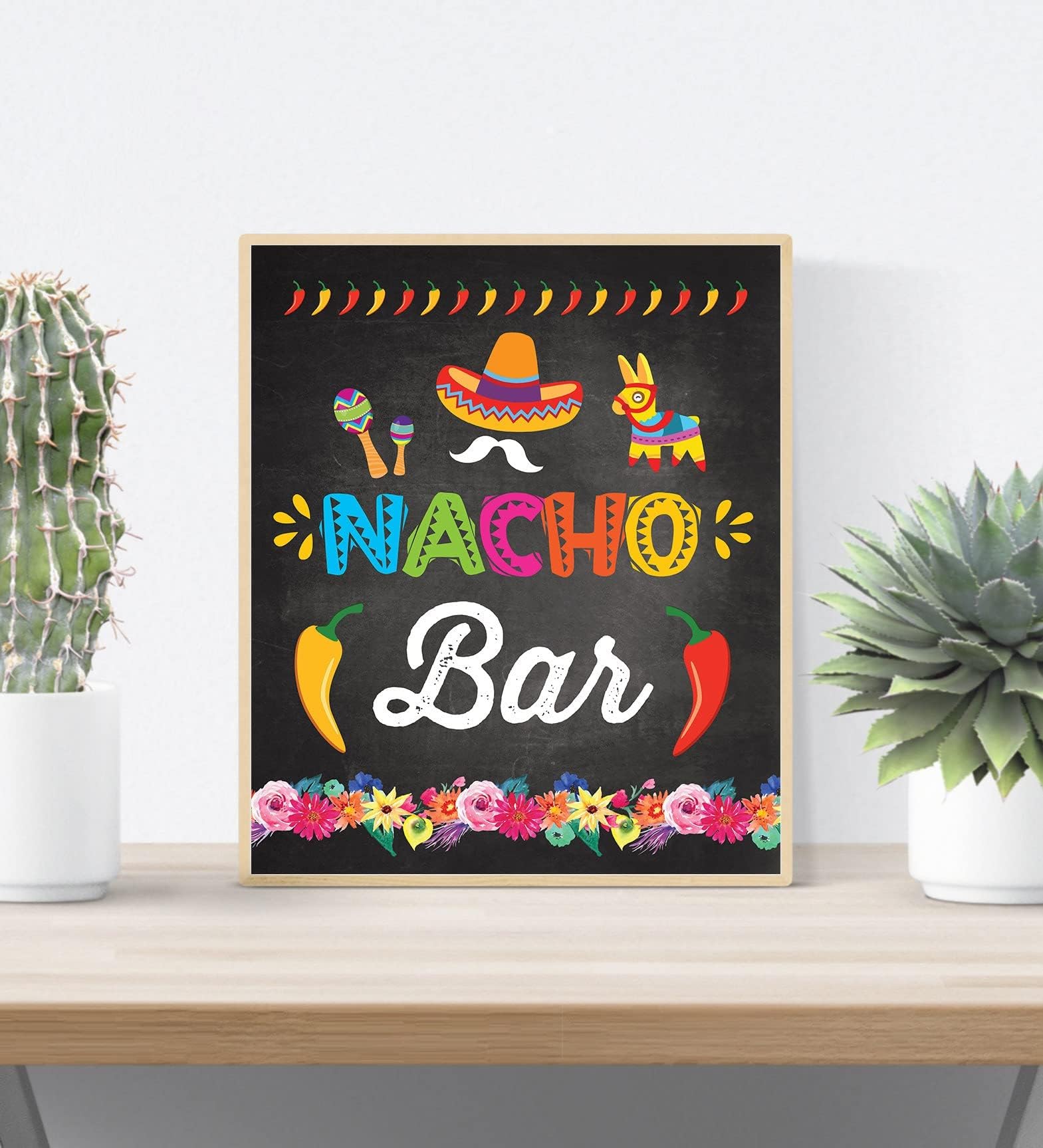 Amazon.com: Retro Metal Tin Sign 8 X 12 Inches Nachos Bar Poster ...