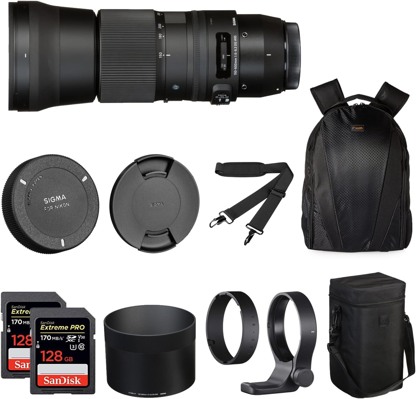 Amazon.com : Sigma 150-600mm f/5-6.3 DG OS HSM Contemporary Lens for ...