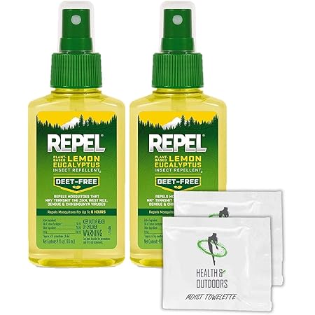 Amazon.com: Repel Lemon Eucalyptus Natural Insect Repellent, 4-Ounce ...