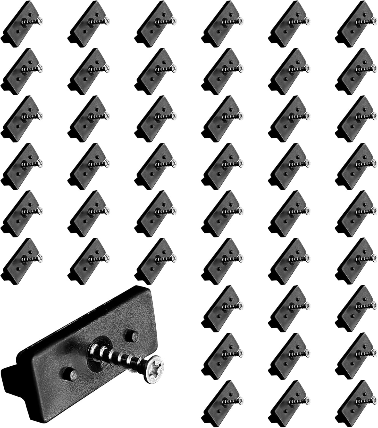 Hidden Fasteners Nylon Clips for Deck Fastening,500 Pieces Composite ...