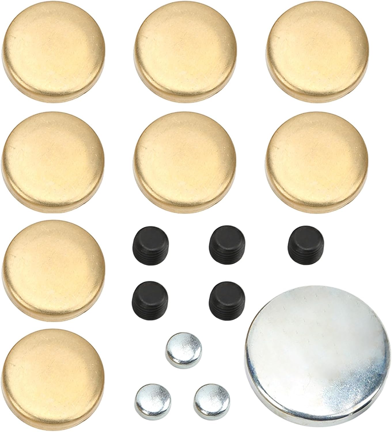 Amazon.com: Camrusic Engine Freeze Plug Kit Brass Freeze Frost ...