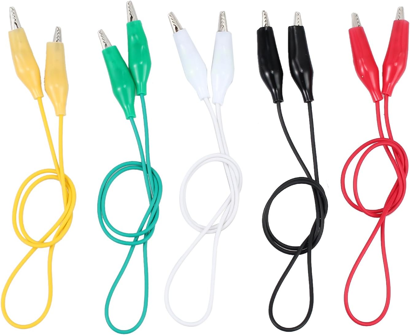 Proster Banana Plug to Alligator Clip Test Leads 15A Safe Plug with 10 ...