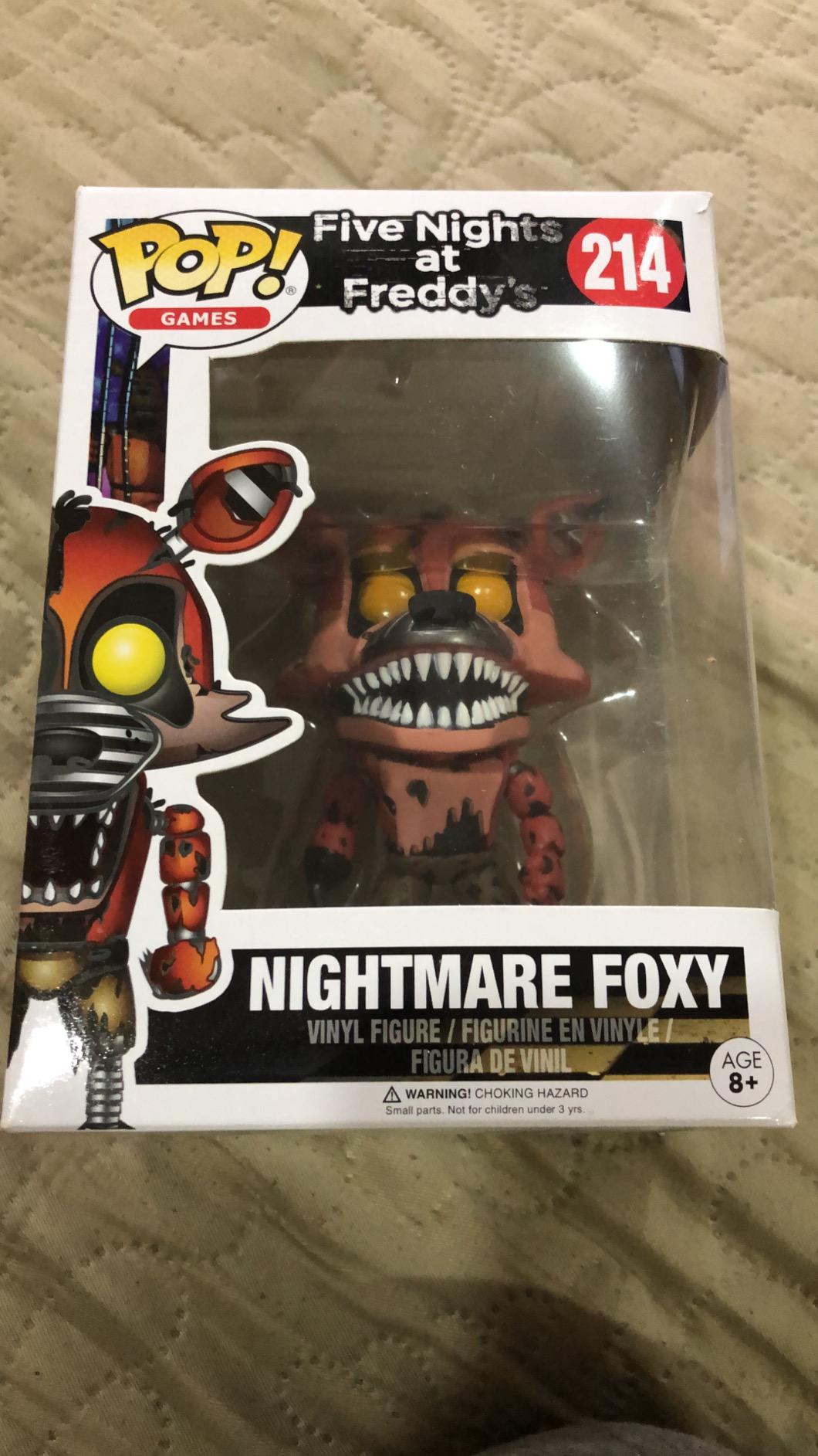 Amazon.com: Funko POP Games Five Nights at Freddy's Nightmare Foxy ...