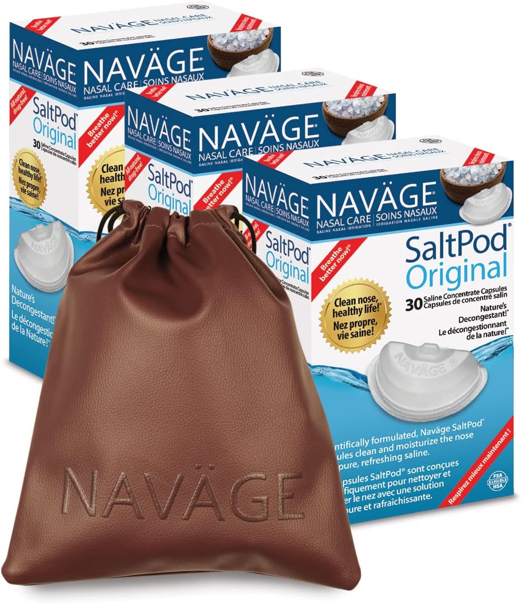 Amazon.com: Navage SaltPod Bundle 3 30-Packs (90 Original SaltPods ...