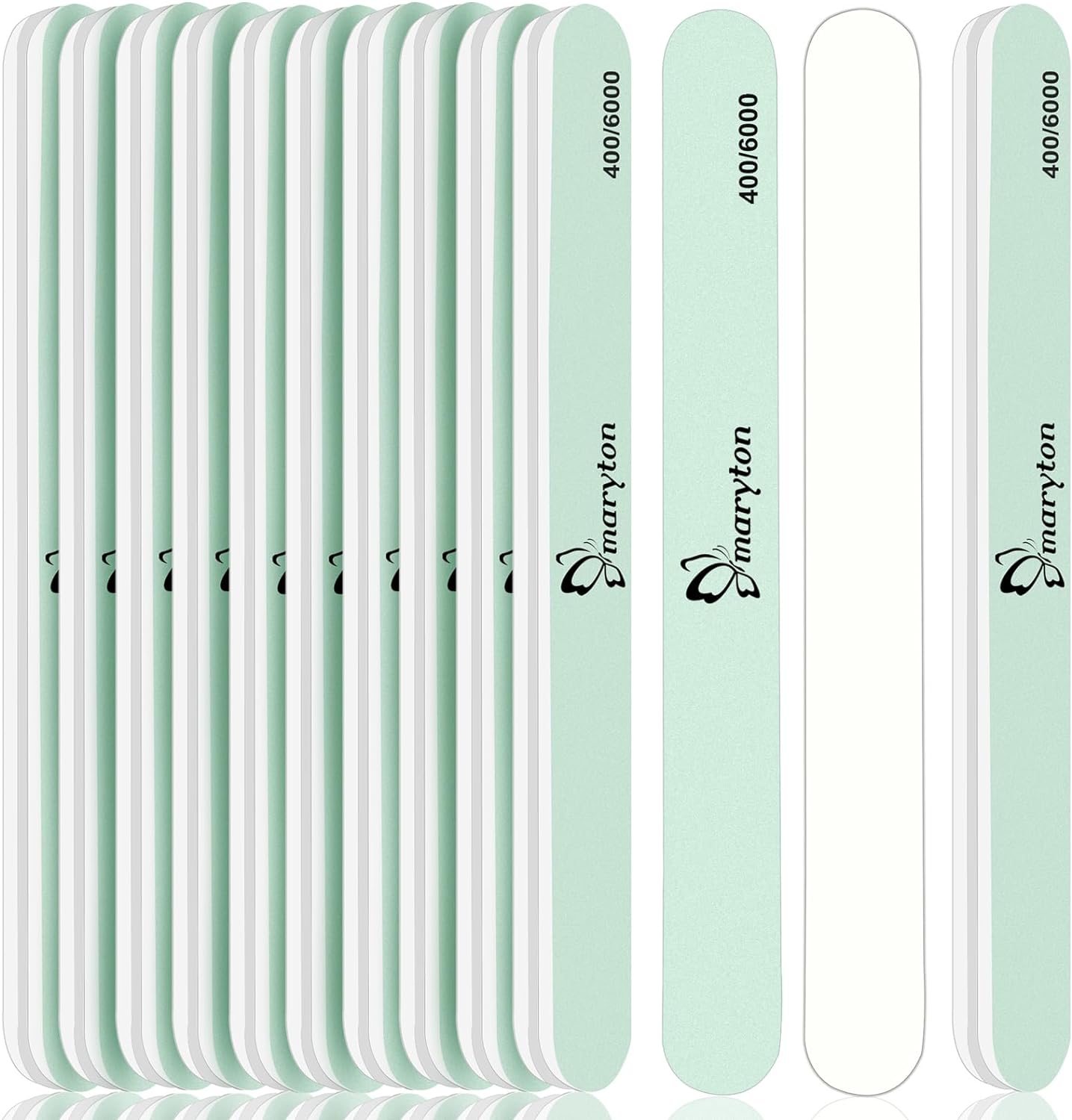 Amazon.com : Maryton Nail Buffer and Shine Kit - 10pcs Nail Shine ...