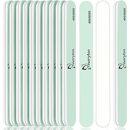 Amazon.com : Maryton Nail Buffer and Shine Kit - 10pcs Nail Shine ...