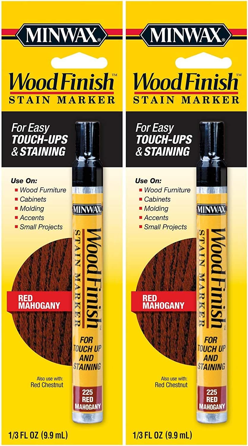 Minwax 63484000 Wood Finish Stain Marker, Red Mahogany - 1 - Amazon.com