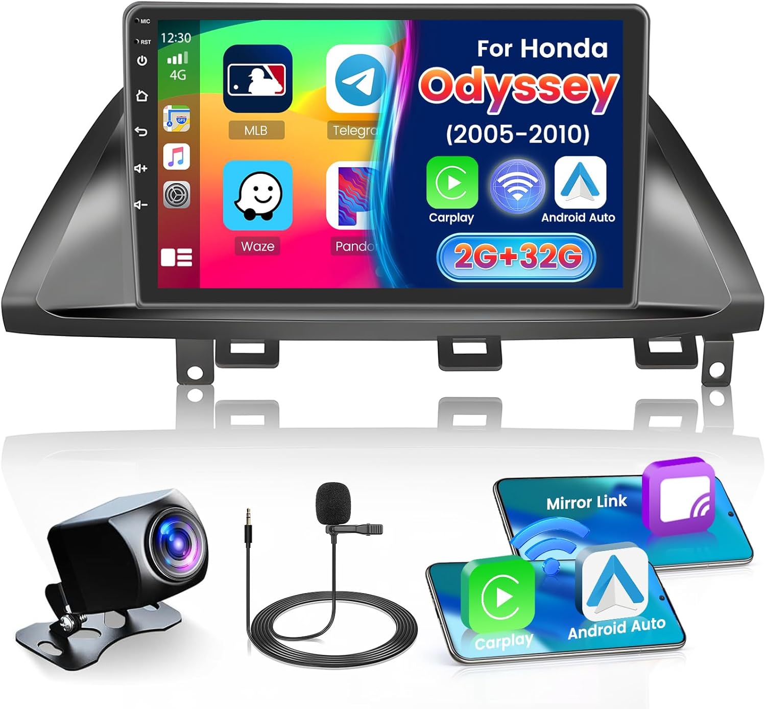 Amazon.com: Fuluku for Honda Odyssey 2005-2010 Android Car Stereo 10 ...