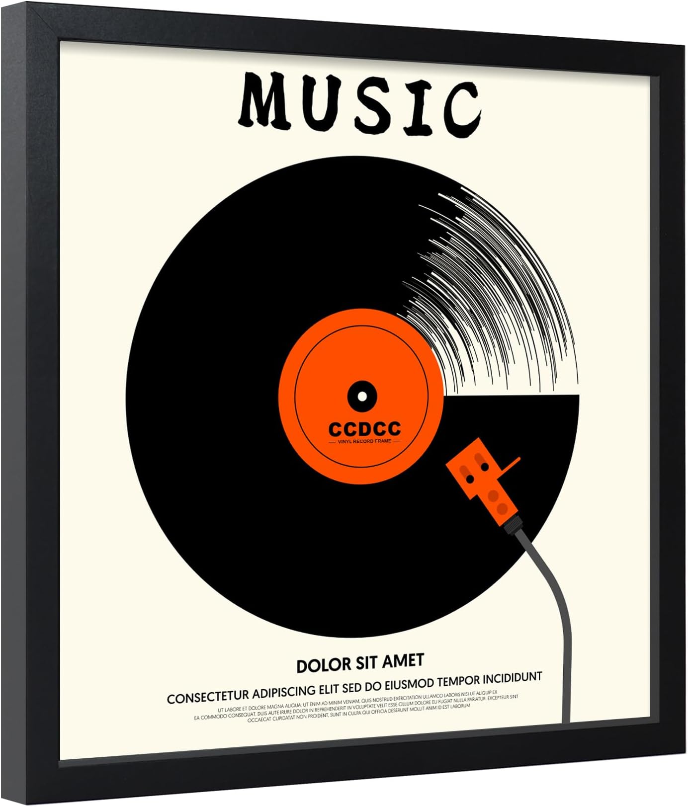 Amazon.com: Black Record Album Frame for Gatefold Album : Home & Kitchen