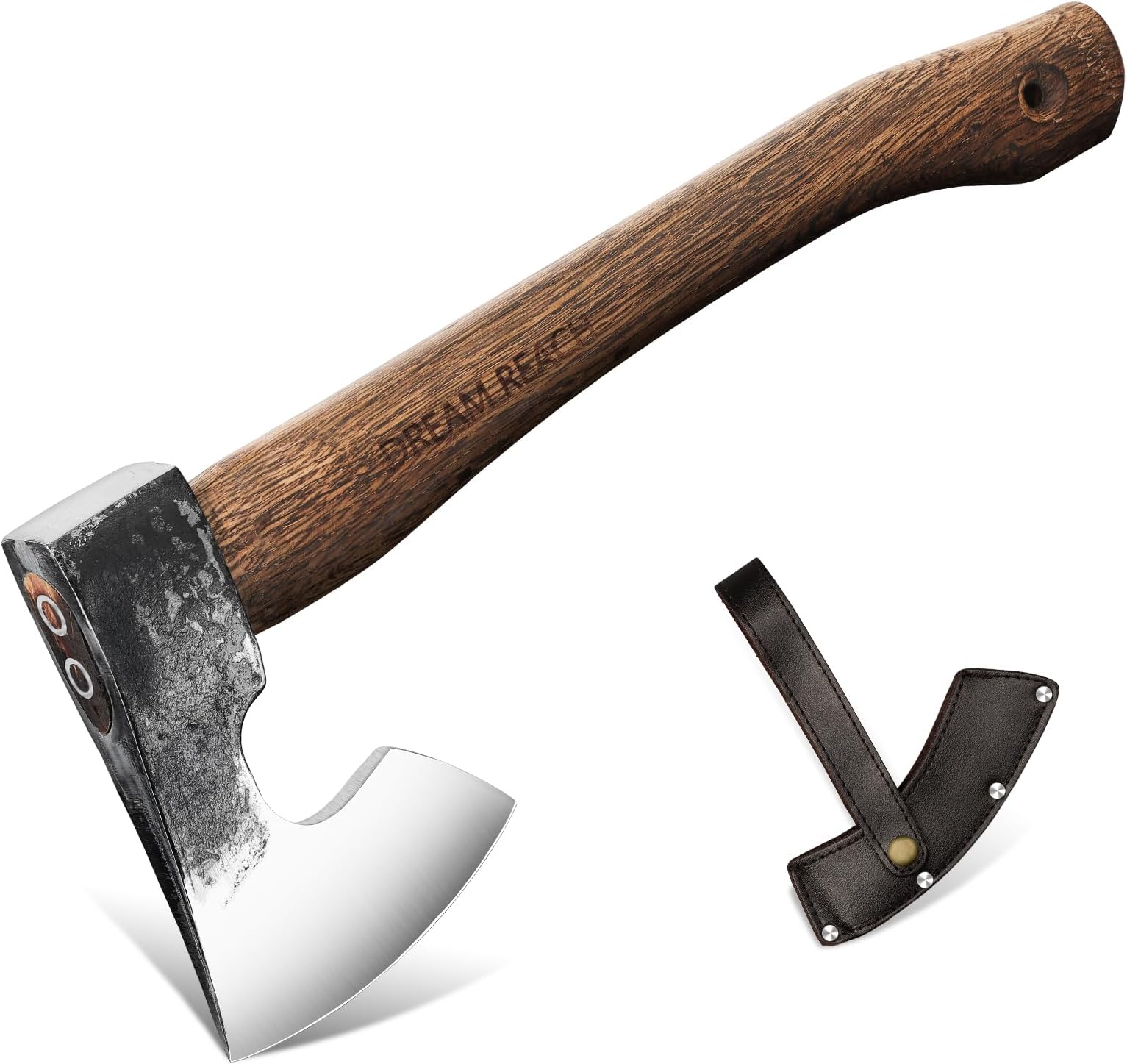 Amazon.com : X-Bet 12" Hand-Forged Hatchet Axe with Sheath and ...