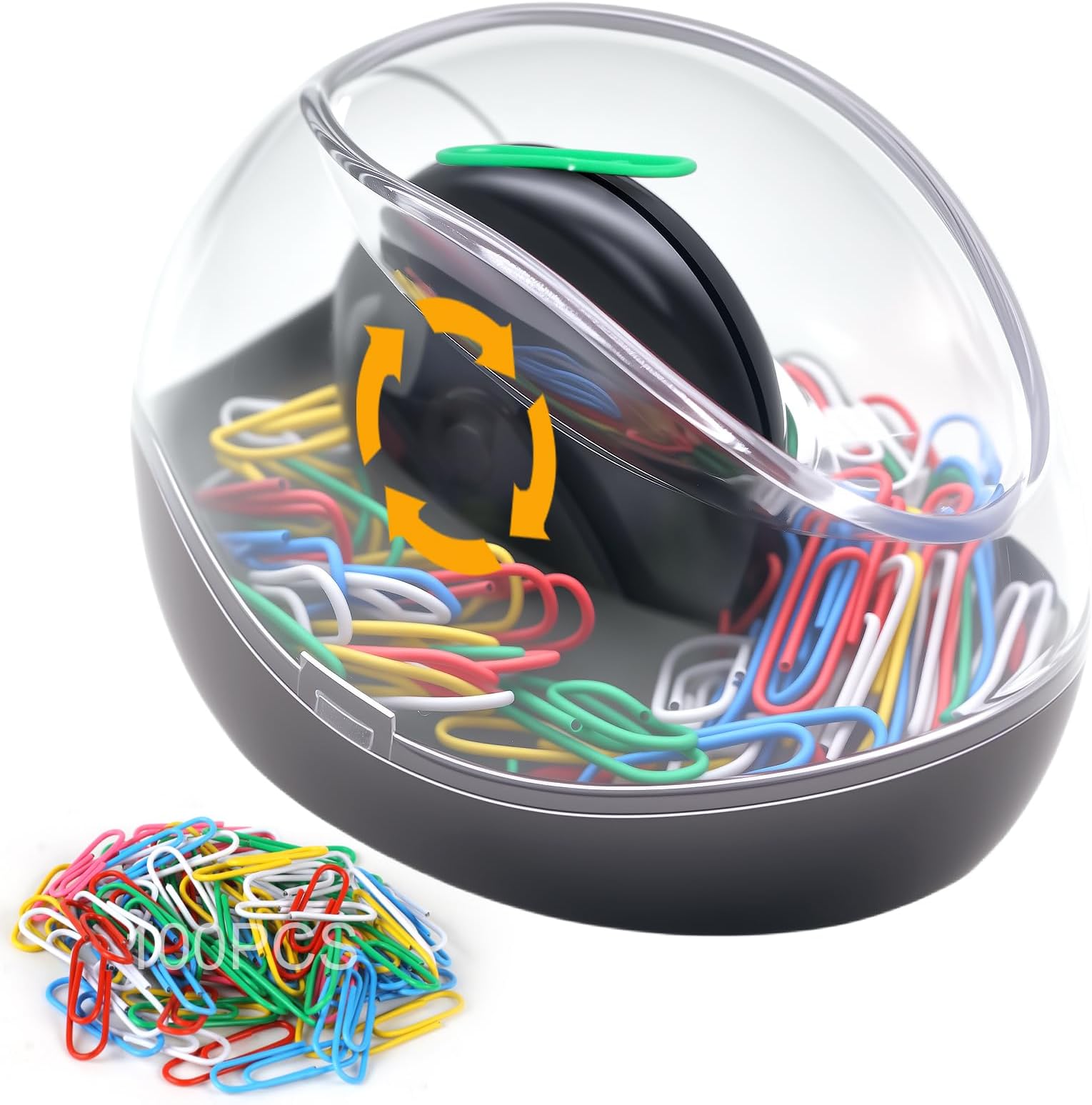 Amazon.com : Paper Clip Holder, Mecyfaty Magnetic Paper Clips Dispenser ...