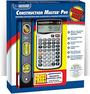 Calculated Industries 4065-SRL Construction Master Pro Advanced ...