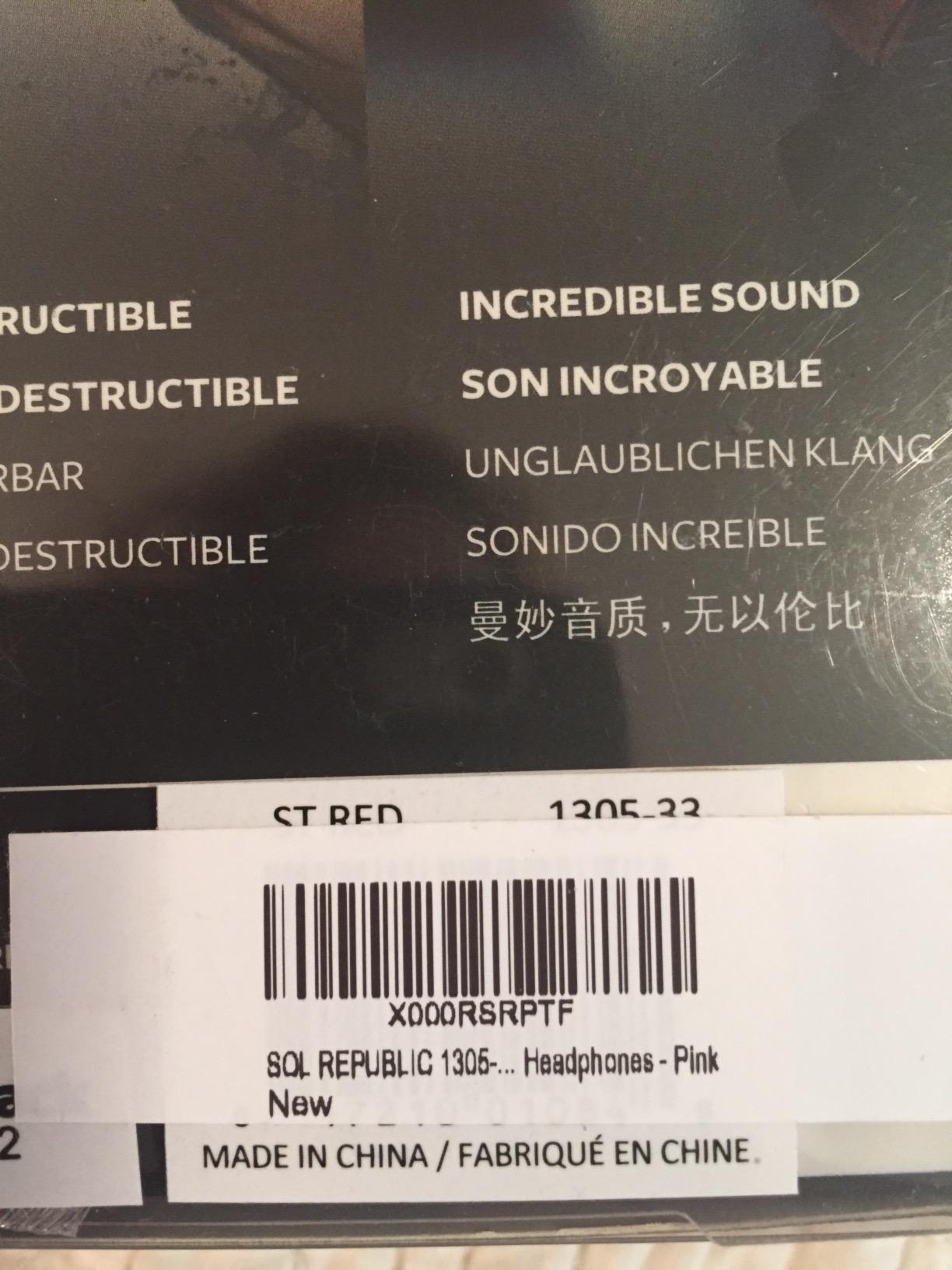 Amazon.com: SOL REPUBLIC 1305-33 Interchangeable Headband for Tracks ...