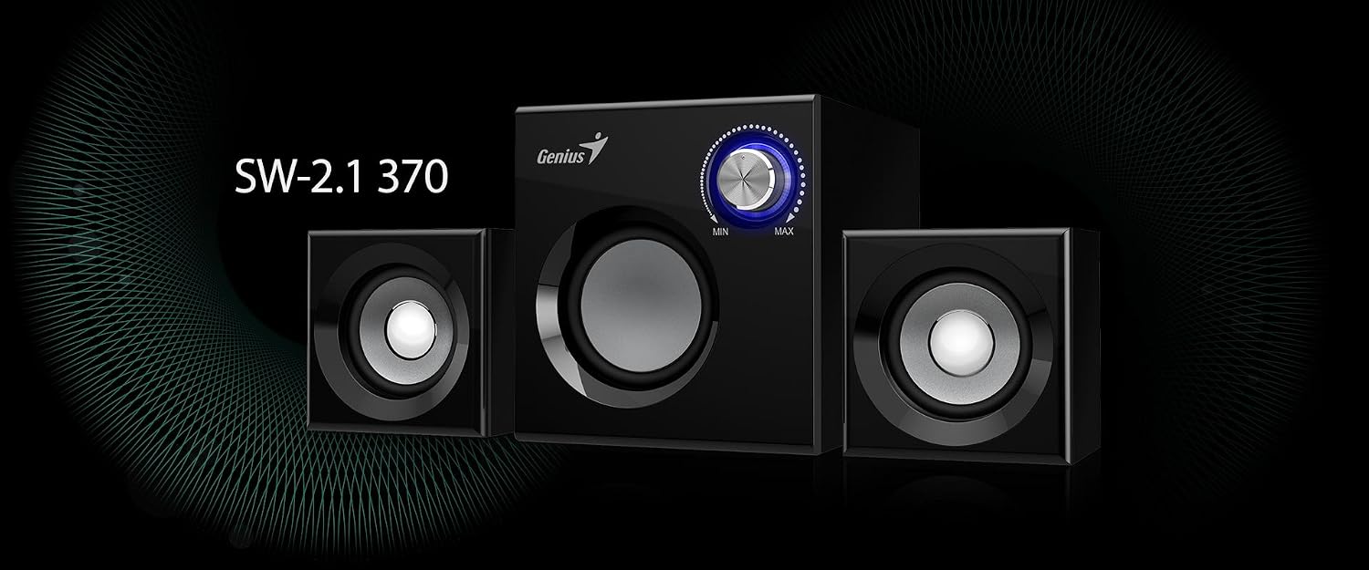 Amazon.com: Genius Speaker KB13 31731067101 SW-2.1 370 8W 2.1 Channel ...
