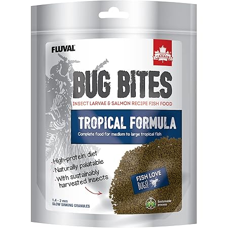 Fluval Bug Bites Tropical Granules 500g Fish Food : Amazon.co.uk: Pet ...
