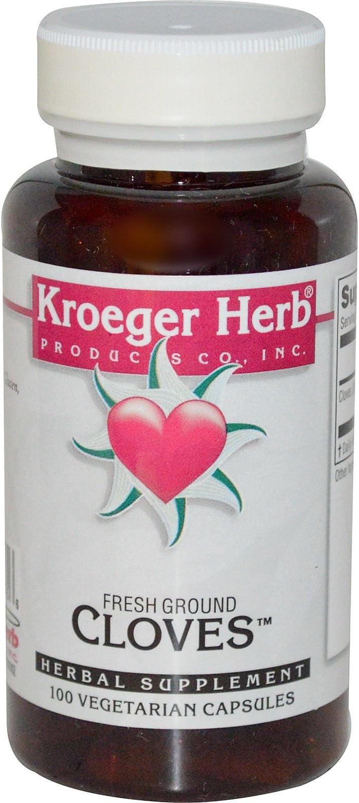 Amazon.com: Kroeger Herb Cloves 100 Vcap : Health & Household