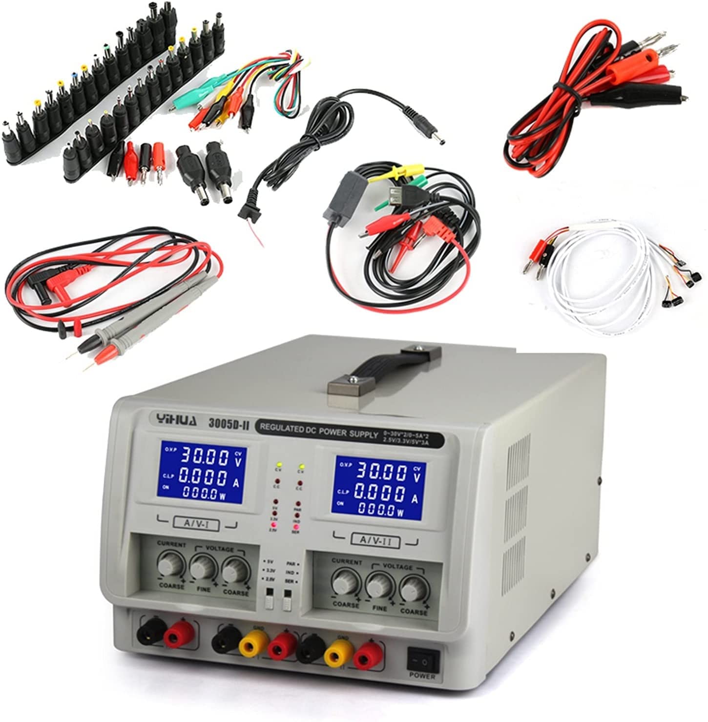 Buy dhrszpd Lab DC Linear Power Supply 3005D-II YIHUA Dual Channel ...