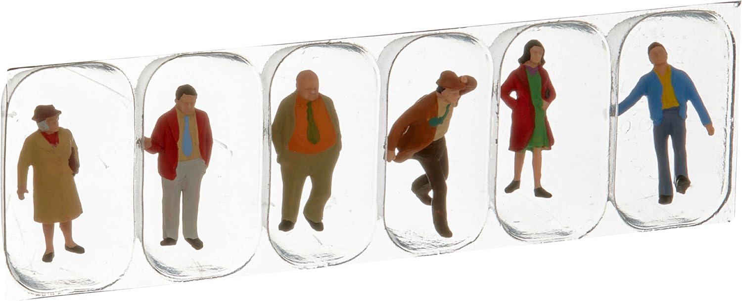 SEATED PERSONS - PREISER HO SCALE MODEL TRAIN FIGURES 10124, Figures ...