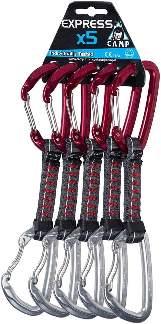 Amazon.com : CAMP 2015 Orbit Wire Express KS Quickdraw Anodized Five ...