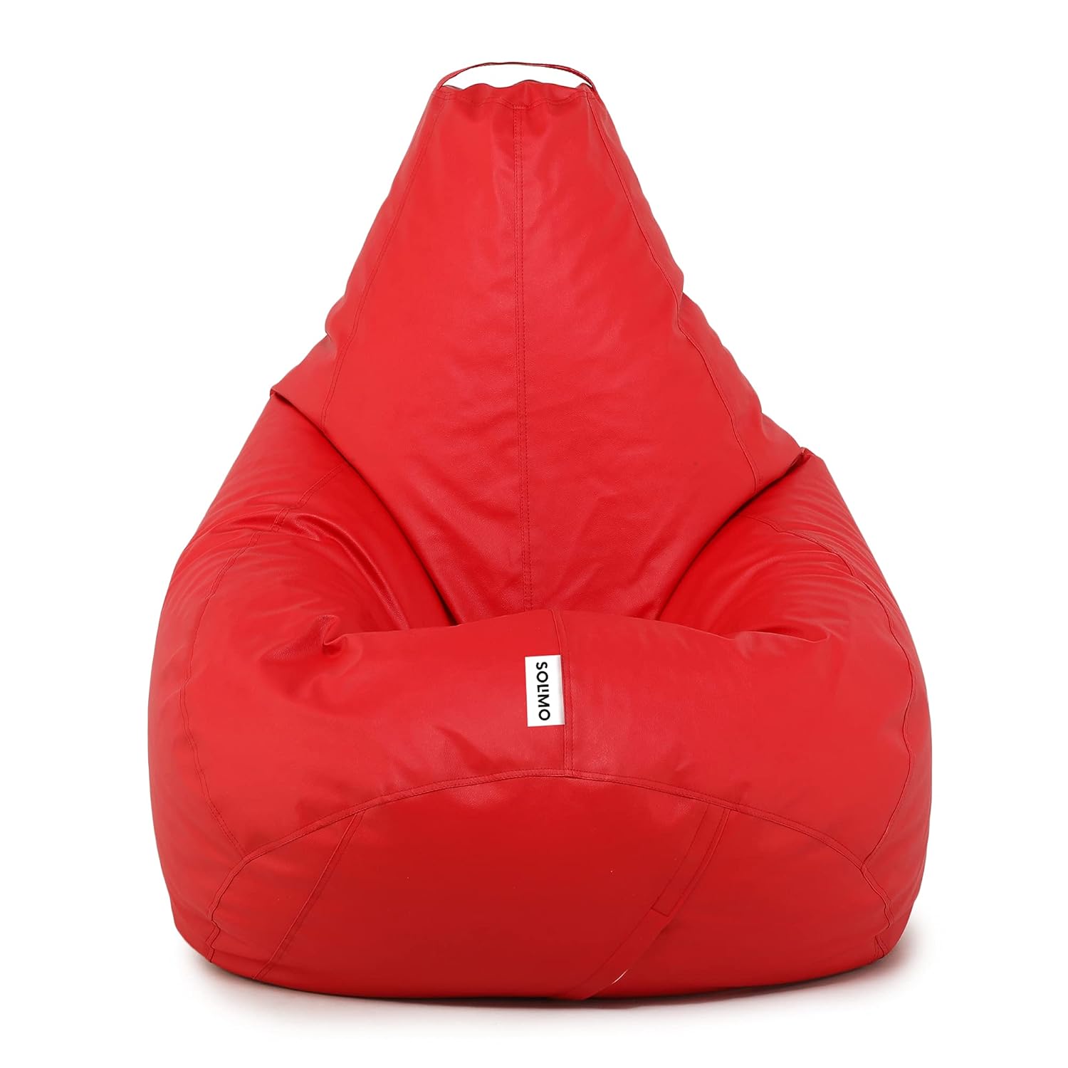 Amazon Brand - Solimo XXXL Bean Bag Filled With Beans (Red) : Amazon.in ...